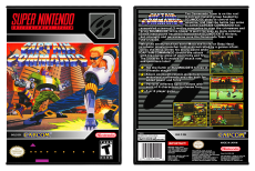 Captain Commando - SNES Video Game Case