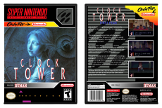 Clock Tower - SNES Video Game Case