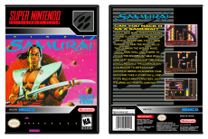 First Samurai - SNES Video Game Case
