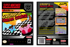 Grump's Dream Course - SNES Video Game Case