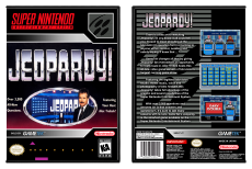Jeopardy! - SNES Video Game Case