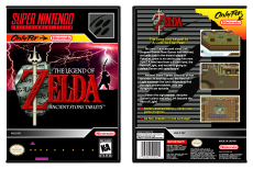 Legend of Zelda, The: Ancient Stone Tablets - SNES Video Game Case