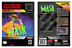 Mask, The - SNES Video Game Case