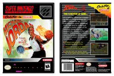 Michael Jordan: Chaos in the Windy City - SNES Video Game Case