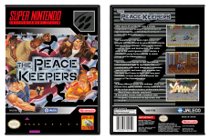 Peace Keepers, The - SNES Video Game Case