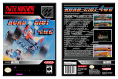 Road Riot 4WD - SNES Video Game Case