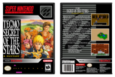 Secret of the Stars - SNES Video Game Case