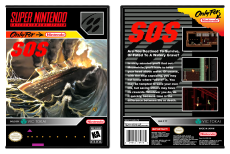 SOS - SNES Video Game Case
