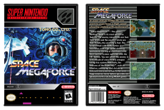Space Megaforce - SNES Video Game Case