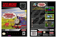 Thomas the Tank Engine & Friends - SNES Video Game Case