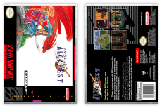 Alcahest - SNES Video Game Case