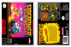 Firepower 2000 - SNES Video Game Case