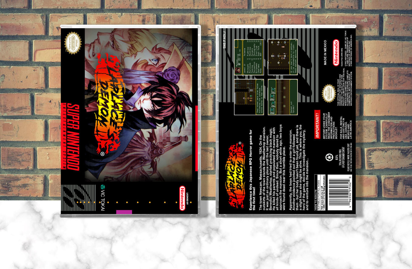 Laplace's Demon - SNES Video Game Case
