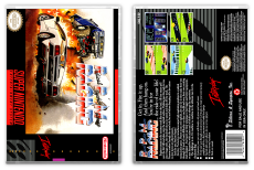 RPM Racing - SNES Video Game Case
