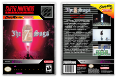 7th Saga, The - SNES Video Game Case