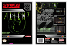 Alien 3 - SNES Video Game Case