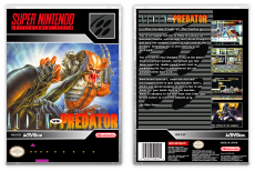Alien vs Predator - SNES Video Game Case