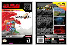 Alcahest - SNES Video Game Case