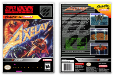 Axelay - SNES Video Game Case