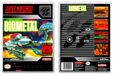 Biometal - SNES Video Game Case