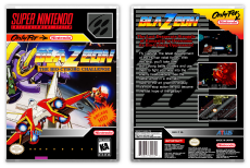 BlaZeon: The Bio-Cyborg Challenge - SNES Video Game Case