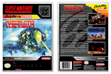 Cybernator - SNES Video Game Case