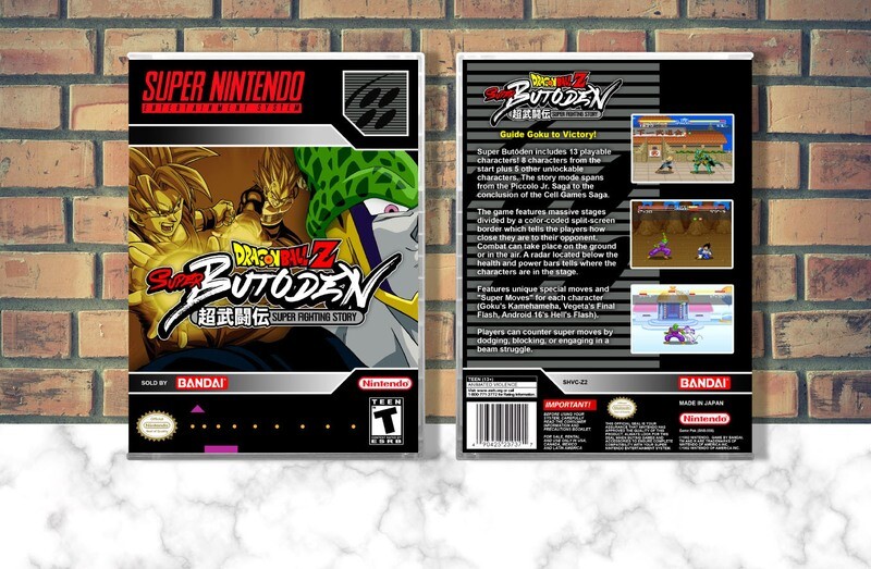 Dragon Ball Z; Super Butoden - SNES Video Game Case