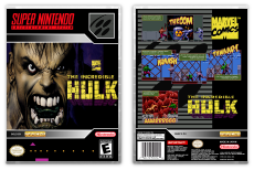Incredible Hulk, The - SNES Video Game Case