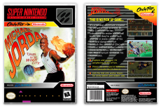 Michael Jordan: Chaos in the Windy City - SNES Video Game Case
