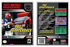 Pro Quarterback - SNES Video Game Case