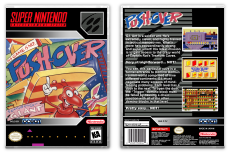Pushover - SNES Video Game Case