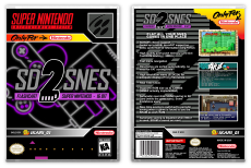 SD2SNES - SNES Video Game Case