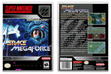 Space Megaforce - SNES Video Game Case