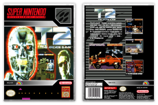 T2: The Arcade Game - SNES Video Game Case