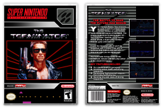 Terminator, The - SNES Video Game Case