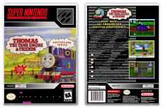 Thomas the Tank Engine & Friends - SNES Video Game Case
