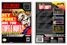 Tuff E Nuff - SNES Video Game Case