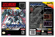 Xardion - SNES Video Game Case