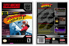 Jammit - SNES Video Game Case