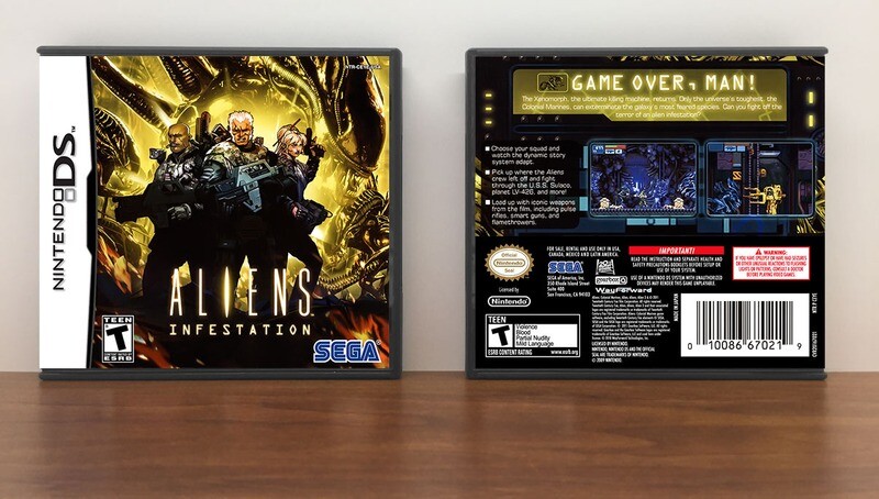 Aliens: Infestation - DS Game Case