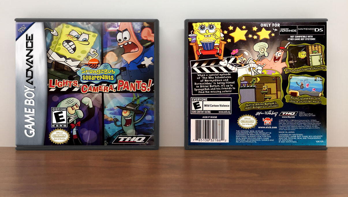 SpongeBob SquarePants: Lights, Camera, Pants!