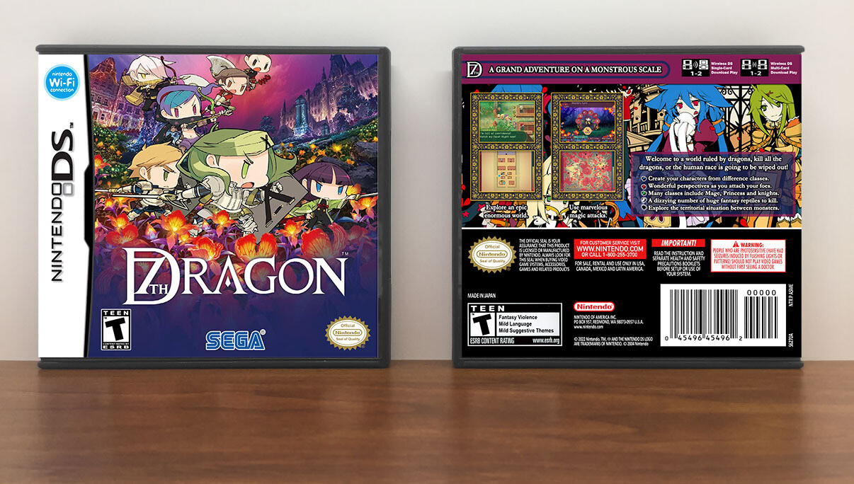 7th Dragon - DS Game Case