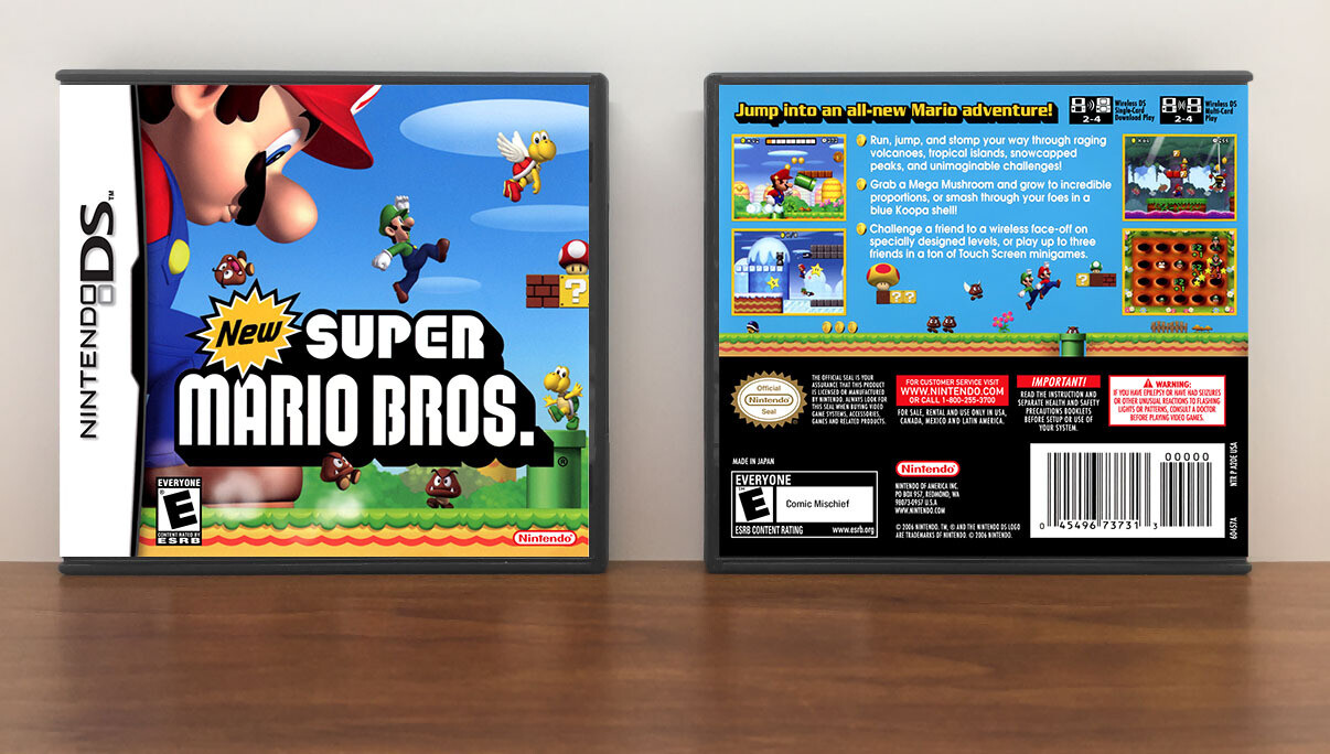 New Super Mario Bros. - DS Game Case