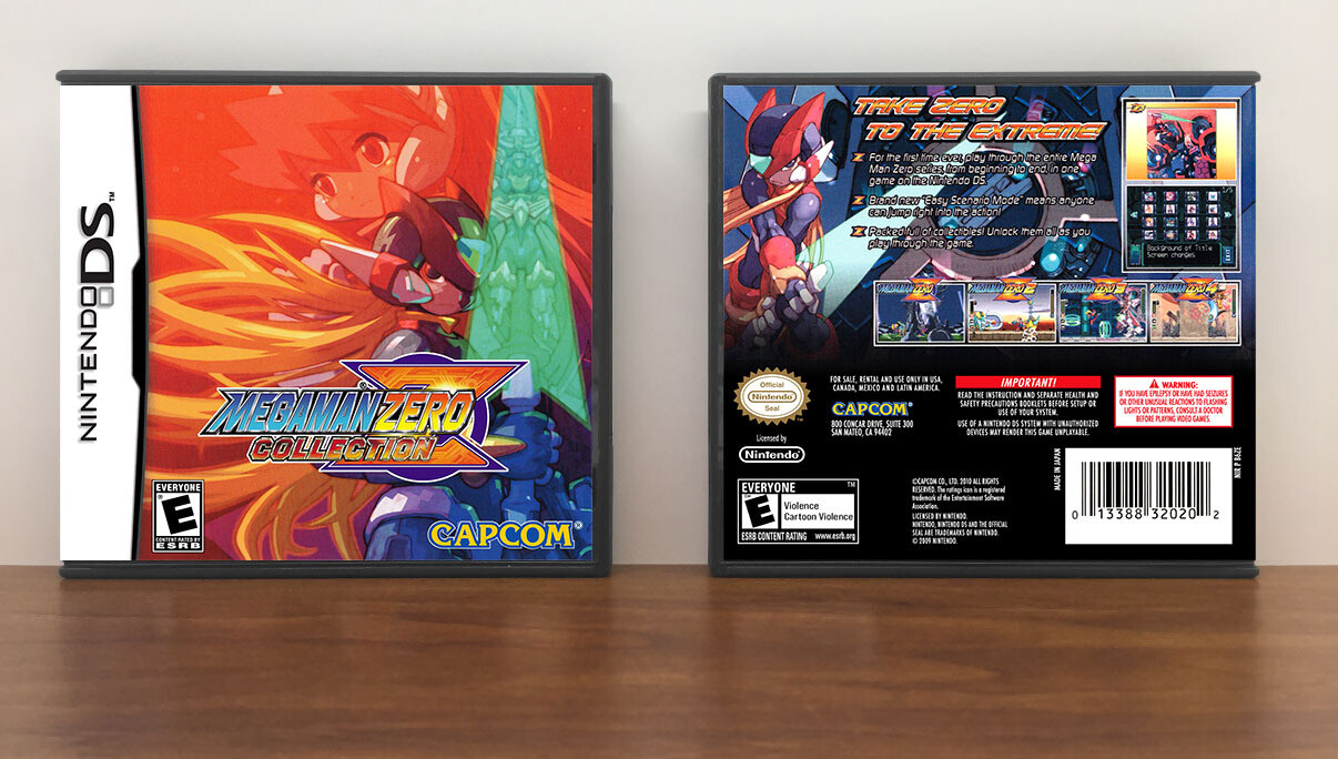 Mega Man Zero Collection - DS Game Case Mega Man Zero Collection - DS Game Case