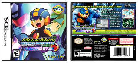 Mega Man Battle Network: Operation Shooting Star (English) - DS Game Case