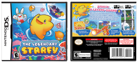 Legendary Starfy, The - DS Game Case