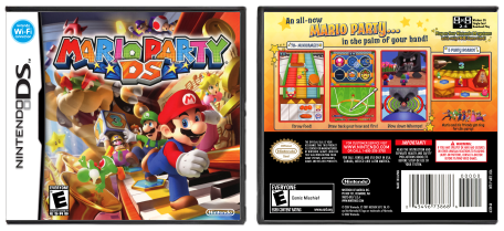 Mario Party DS - DS Game Case