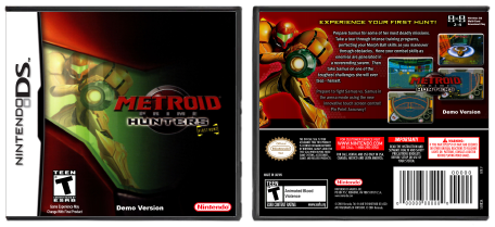 Metroid Prime Hunters: First Hunt - DS Game Case