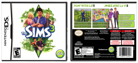 Sims 3, The - DS Game Case