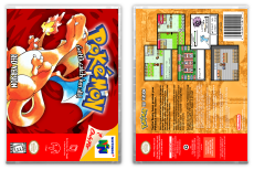 Pokemon Red Version - N64 Video Game Case